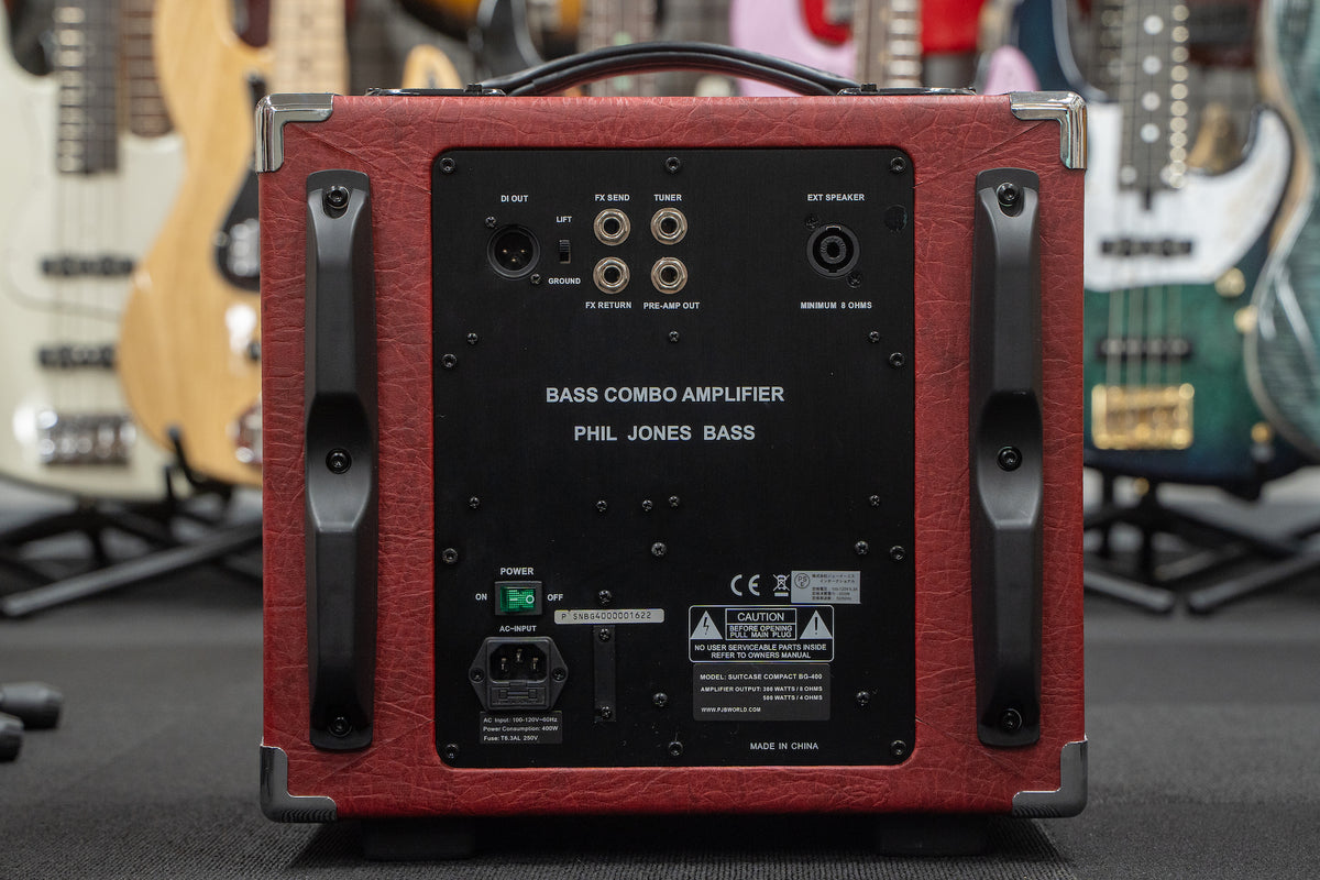【used】Phil Jones Bass (PJB) / Suitcase Compact BG-400 Red【GIB Yokohama – Bass Shop Geek IN Box
