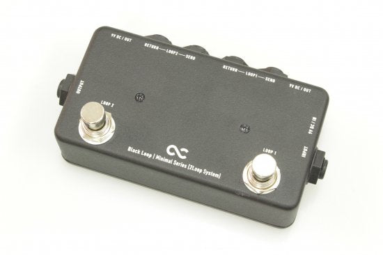 One Control Minimal Series Black Loop-2 Loop With 2DC OUT- – Bass Shop Geek IN Box