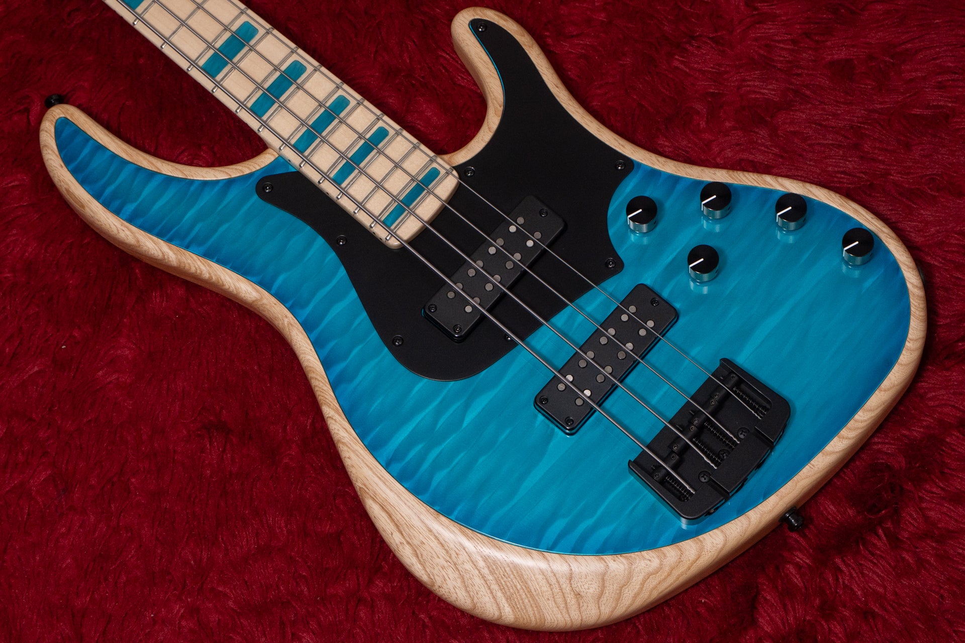 【new】Alusonic / J-Special Deluxe 4 Custom Shop Private Stock Nat/Blue ...