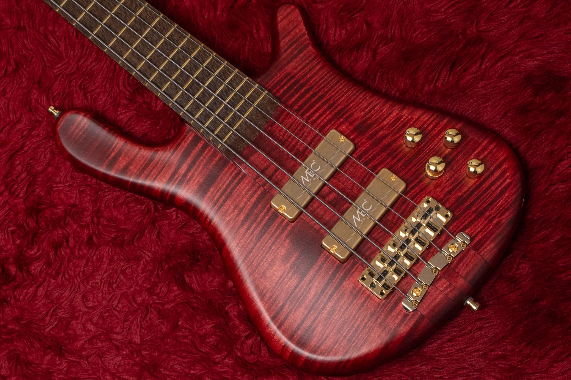 【new】Warwick / CS Streamer Stage I 5st Burgundy Red Transparent Satin ...