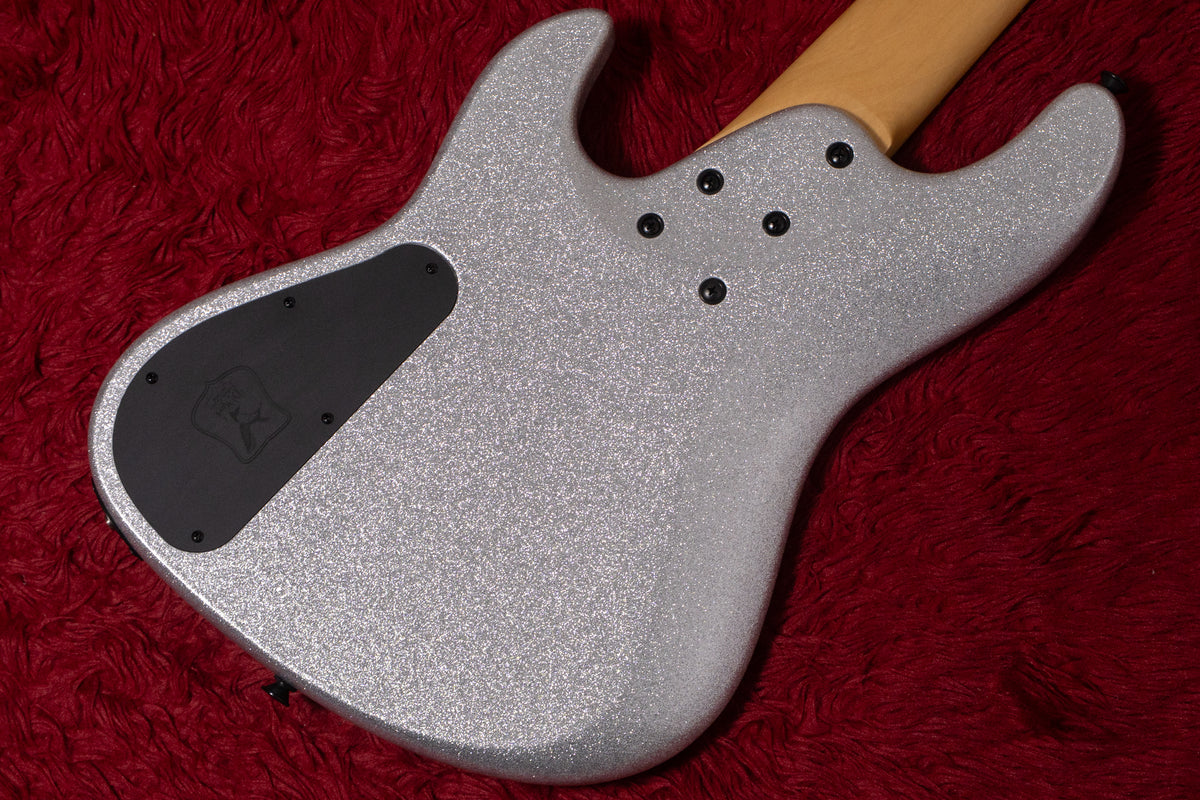 【new】D'Mark Guitars / JbX7 5 Master Series Silver Flake 4.090kg #25B00 ...