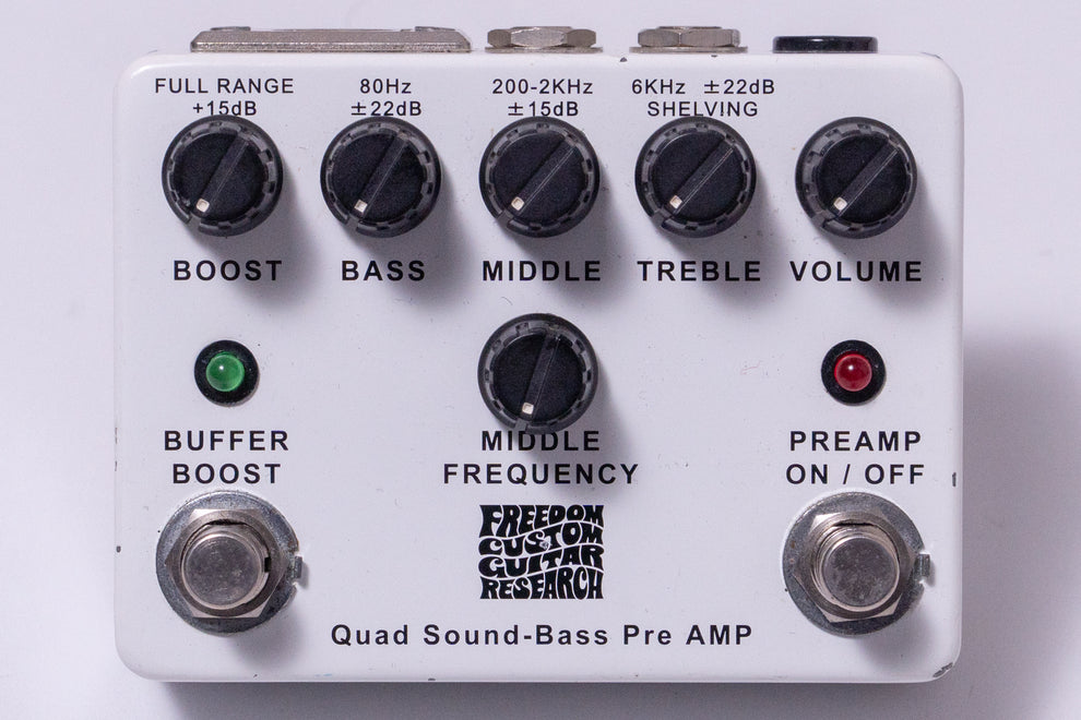 【used】Freedom Custom Guitar Research / Quad Sound-Bass Pre AMP【GIB Yok ...