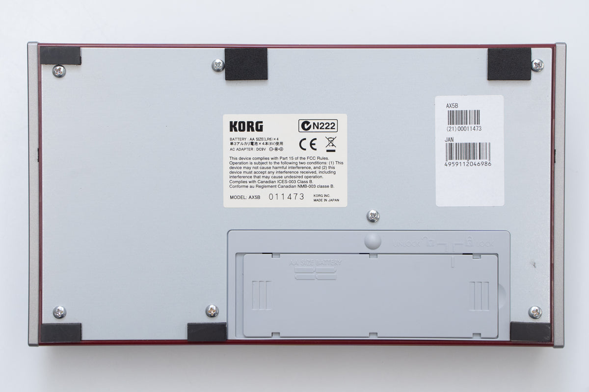 【used】KORG / TONEWORKS AX5B【GIB Yokohama】 – Bass Shop Geek IN Box