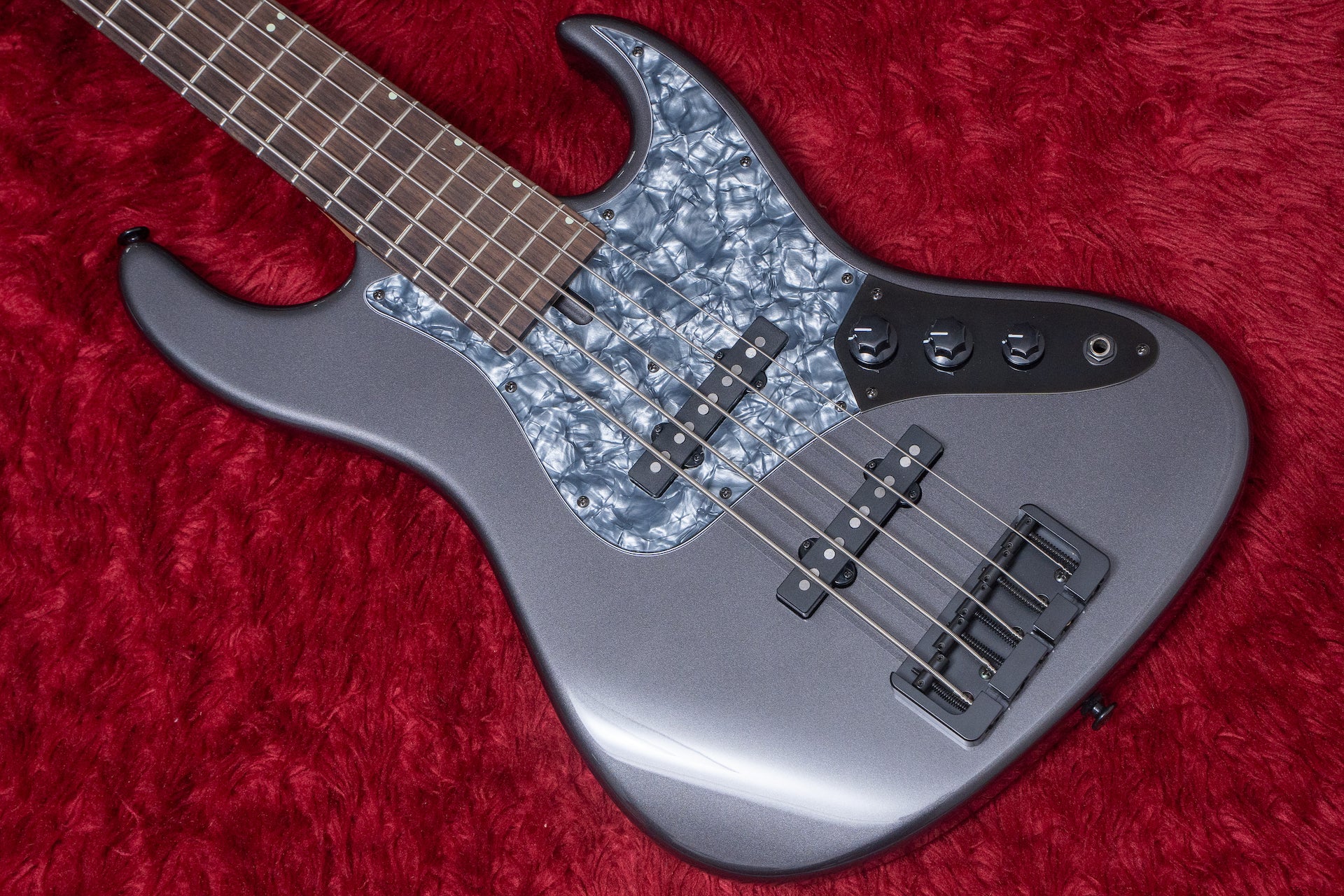 【new】Wood Custom Guitars / Vibe Standard-5 Gun metallic 4.505kg #195【G ...