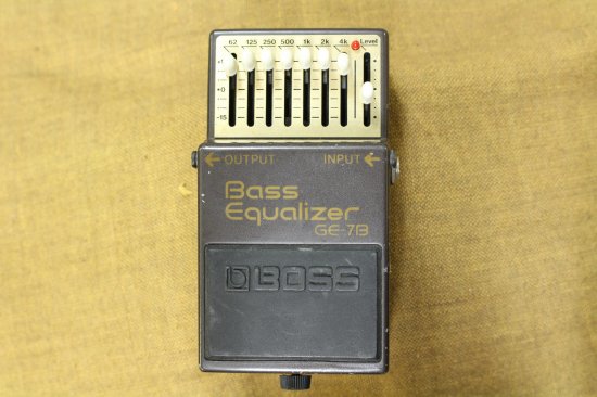 BOSS GE-7B BASS EQUALIZER – Bass Shop Geek IN Box